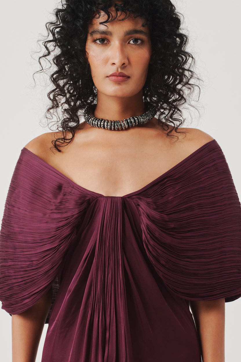 One-Shoulder Dress for Women: Lemon Luxe by Aroka