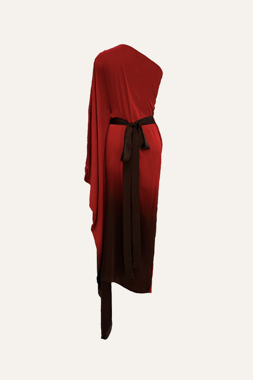 Burning Crimson Dress - Modest Dresses for Women by Aroka