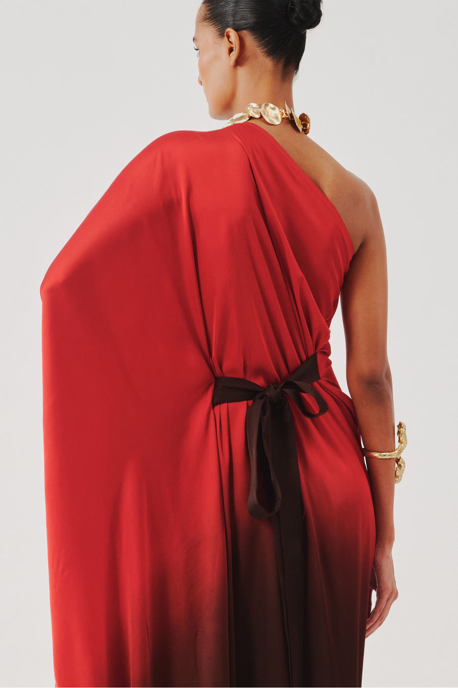 Burning Crimson Dress- Dresses for Women by Aroka